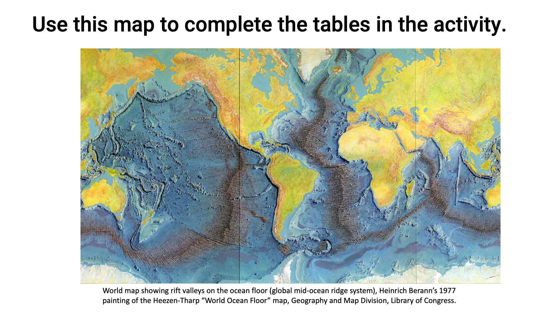 Geography Earths Tectonic Plates