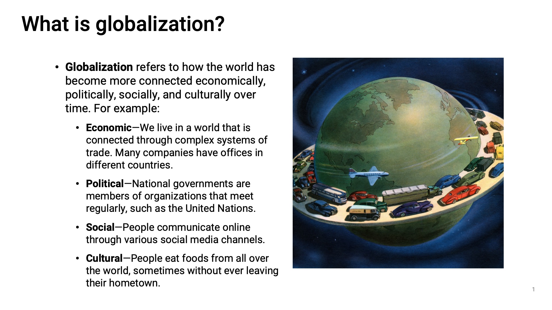 What Is Globalization