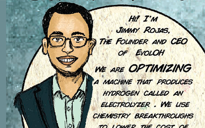 Biography: Jimmy Rojas's Work to Optimize Hydrogen Energy