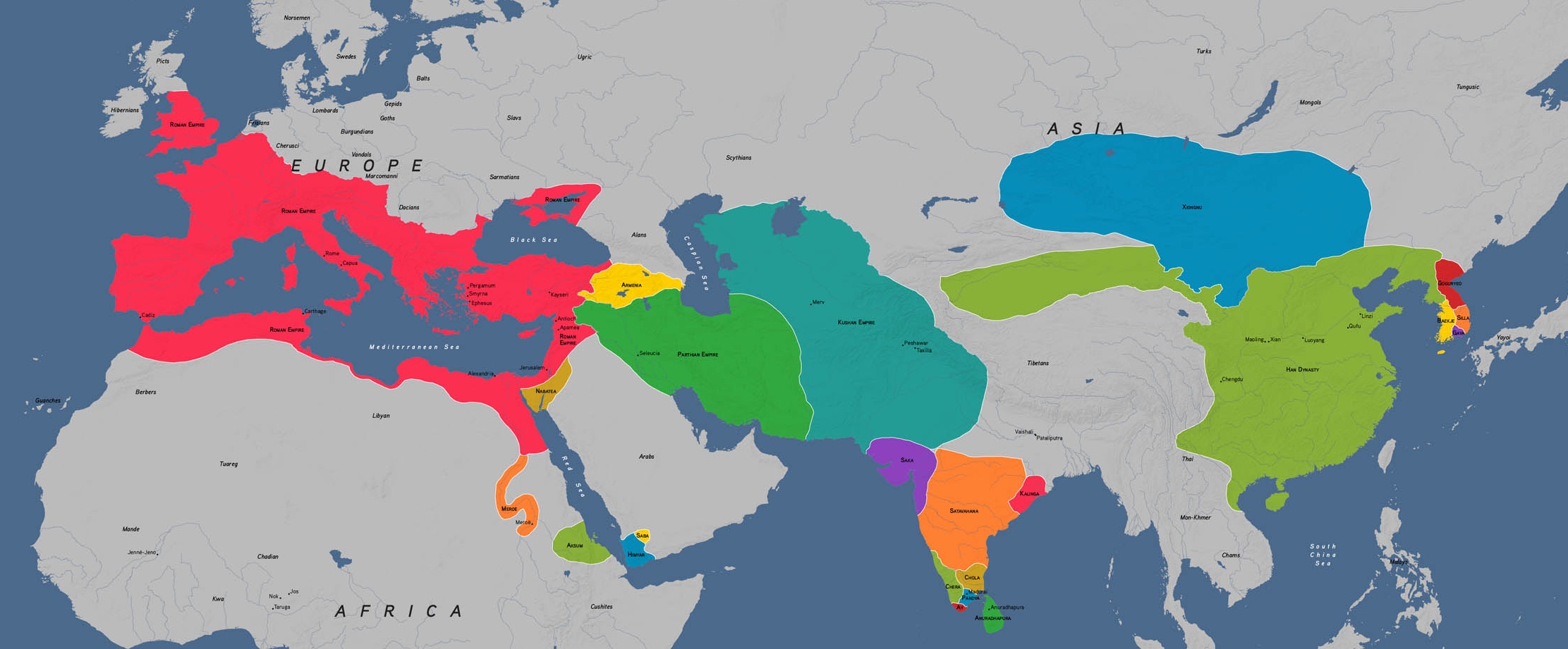 Unit 4 Introduction: The Rise of Empires and Portable Beliefs