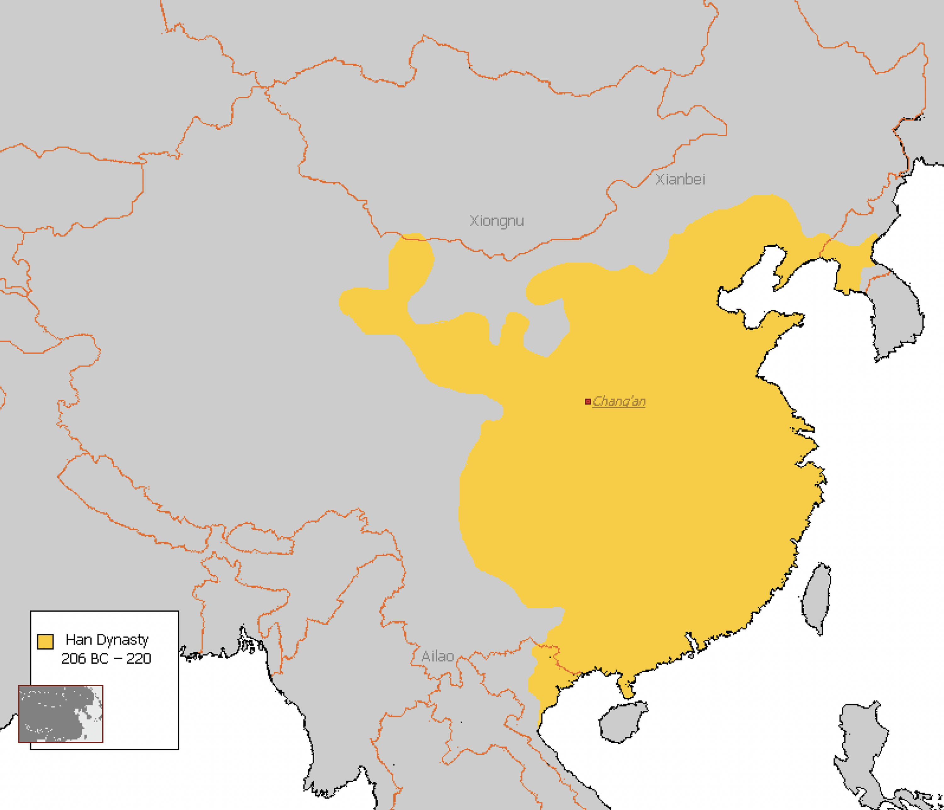 Han dynasty china store
