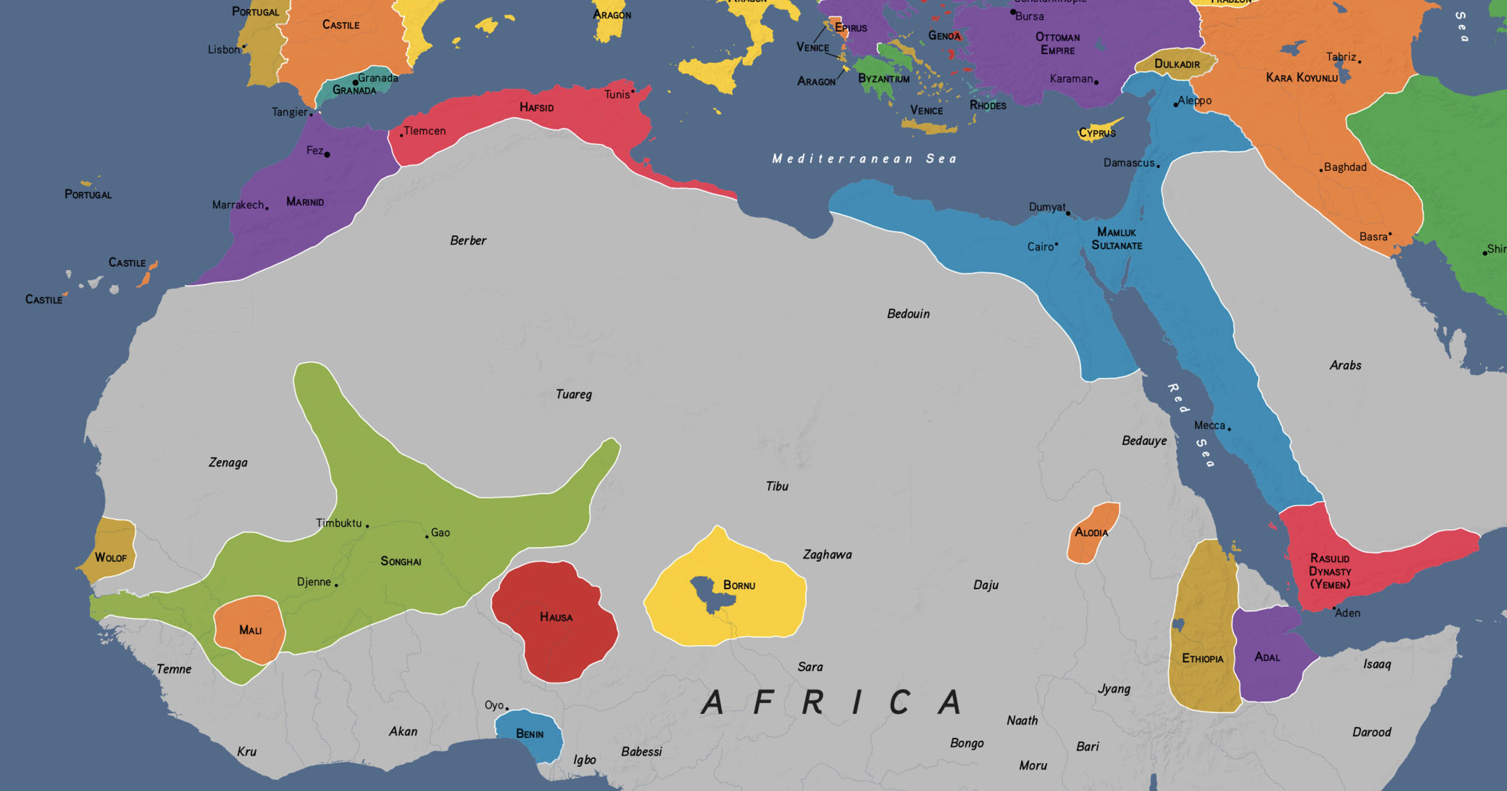 Trans-Saharan Trade Routes