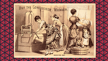 Victorian washing machines