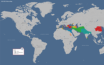 300 BCE Political Map