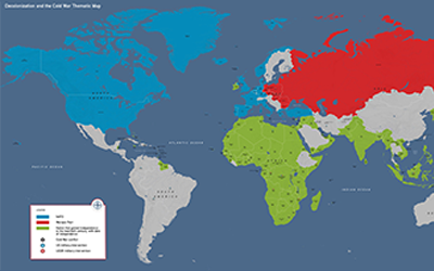 Decolonization and the Cold War Thematic Map