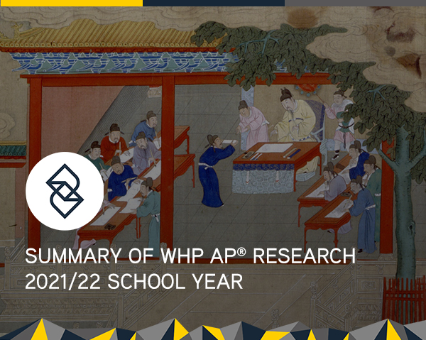 Summary of WHP AP Research 2021-22